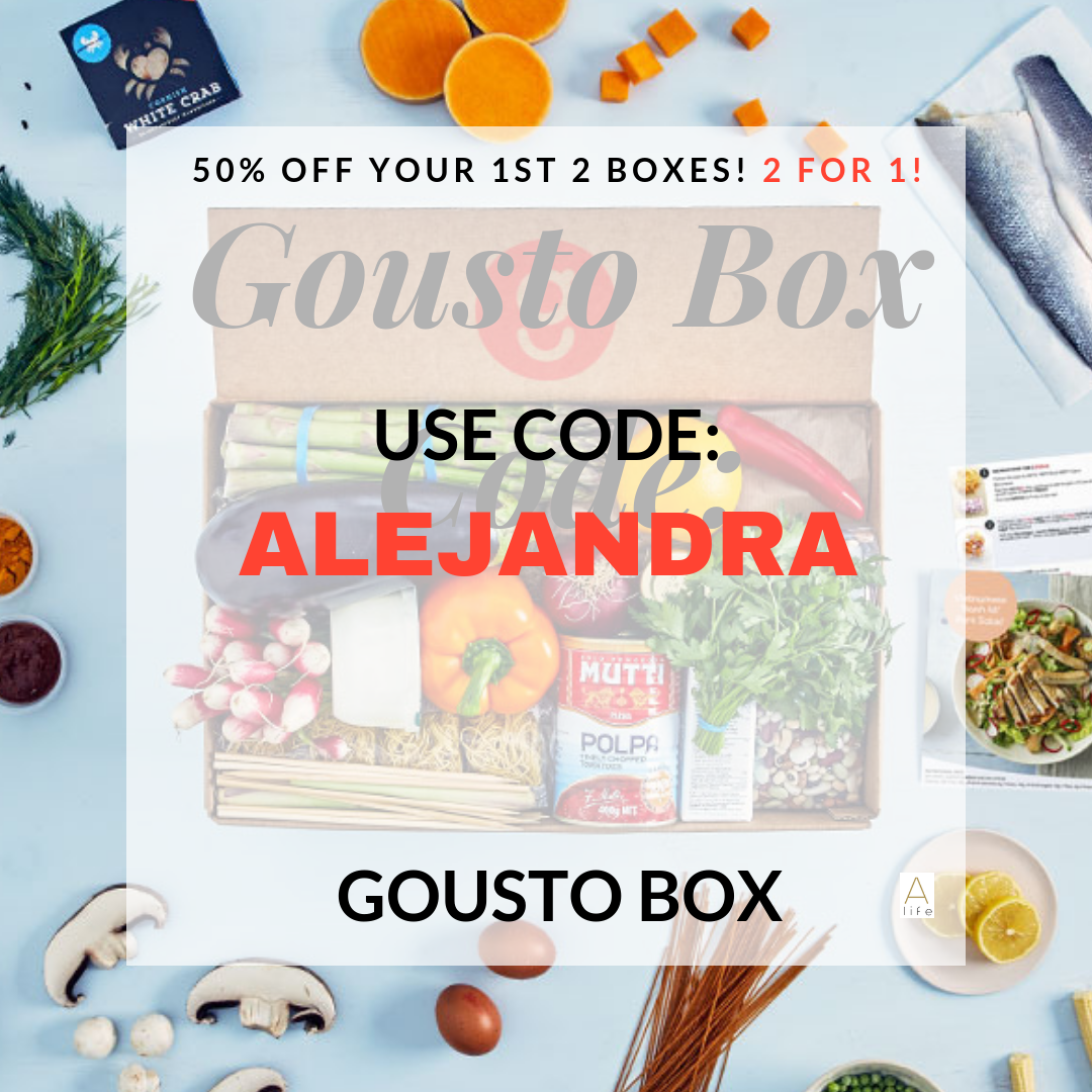 Gousto Box | Fresh Recipe Box (Promo code inside!). – Alejandra's Life
