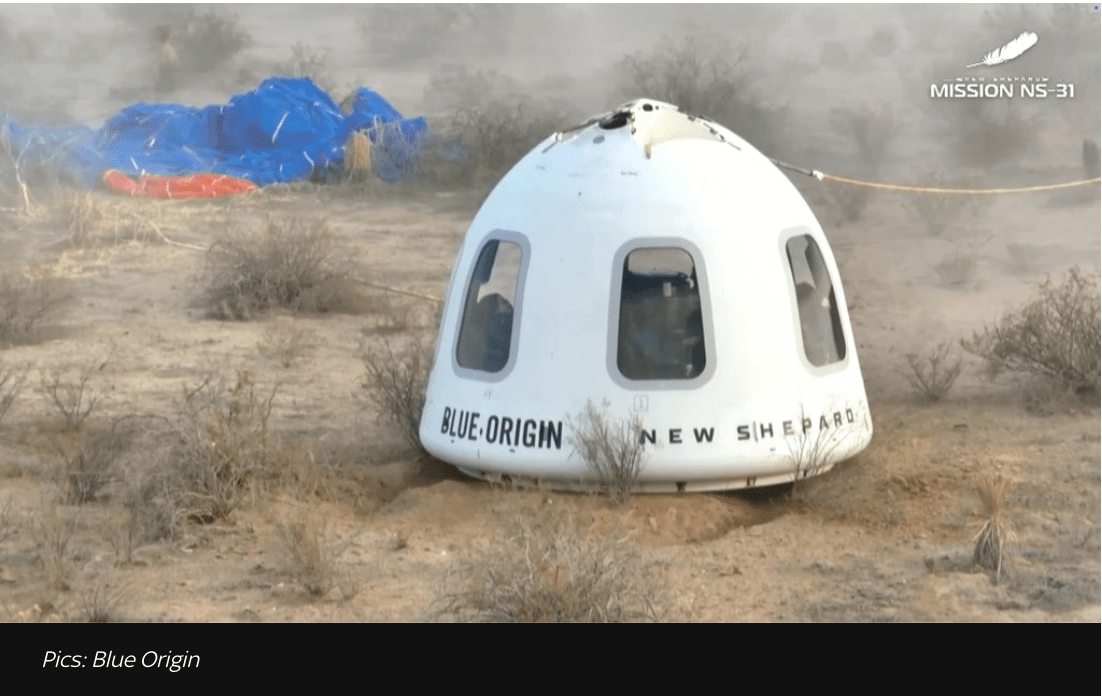 All-Female Blue Origin Crew Launch into Space – Alejandra's Life